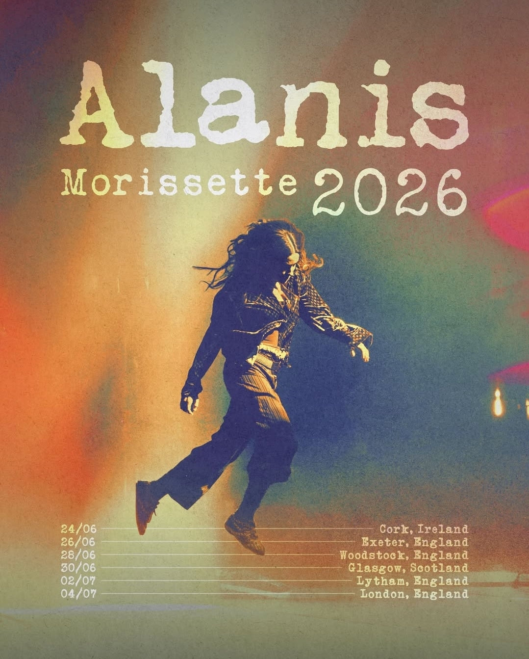 Alanis Morissette 2026 UK & Ireland Tour with Skunk Anansie | Dates ...