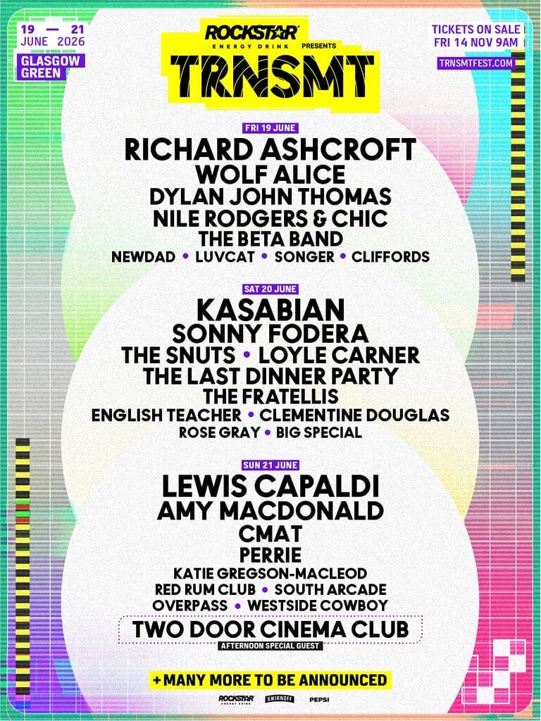 TRNSMT Festival 2026 Official Merch Guide | Wonderhaul