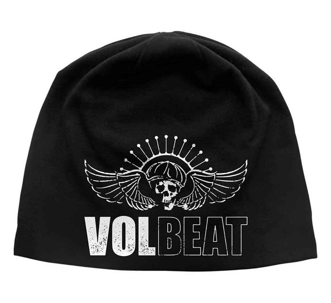 Official Volbeat Logo Black Beanie Hat – Wonderhaul